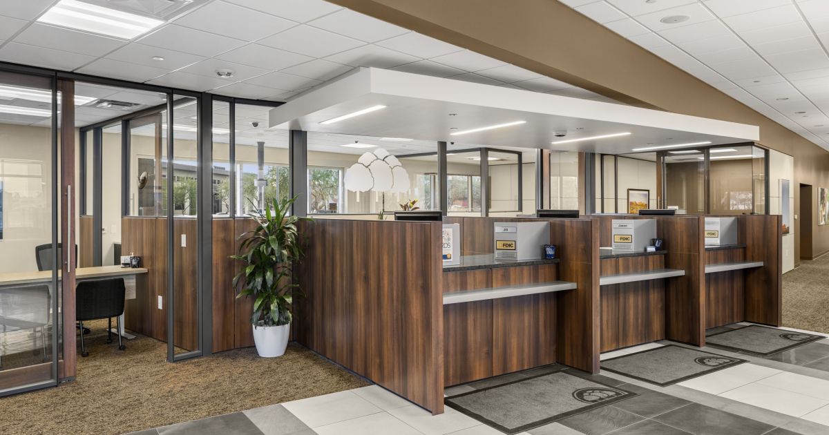 Bell Bank Arrowhead | Innovative Workspace Solutions Project | DIRTT